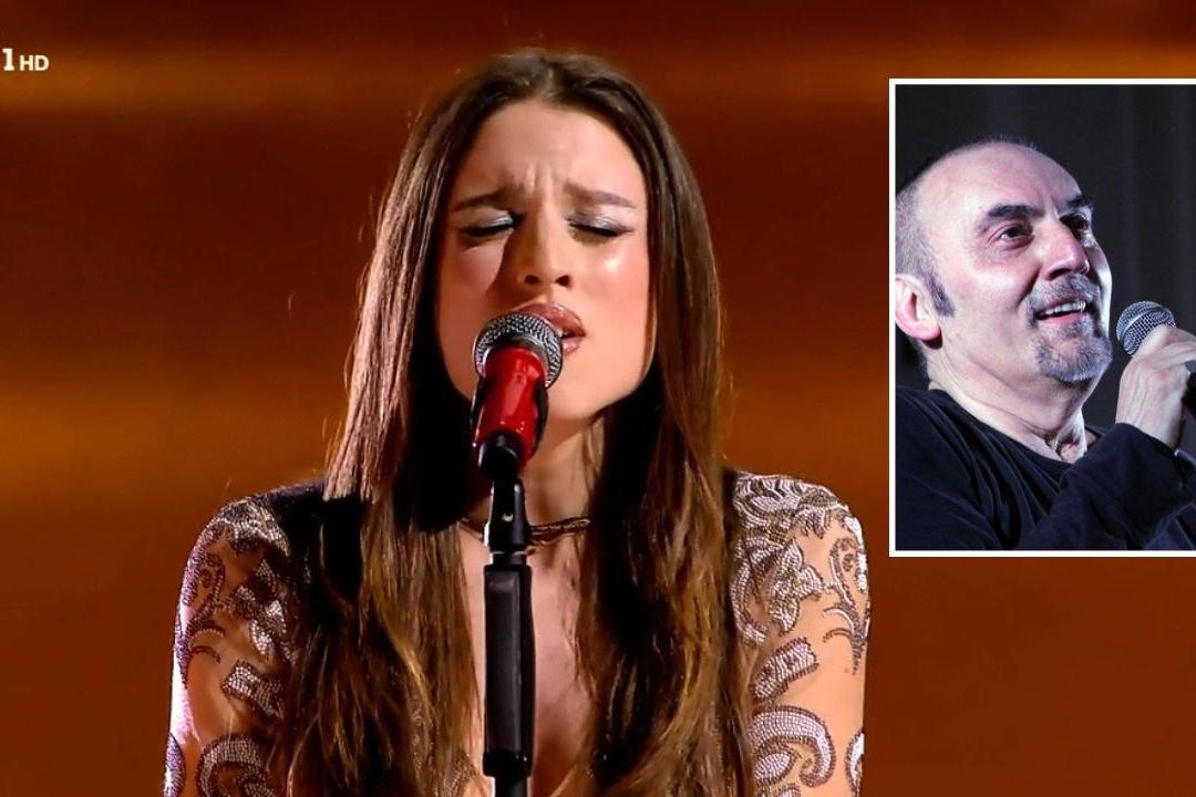 Angelina Mango canta la canzone del papà scomparso nel 2014 e l’Ariston ...
