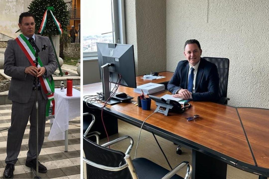 L’ex sindaco di San Mango d’Aquino Luca Marrelli diventato consigliere ...