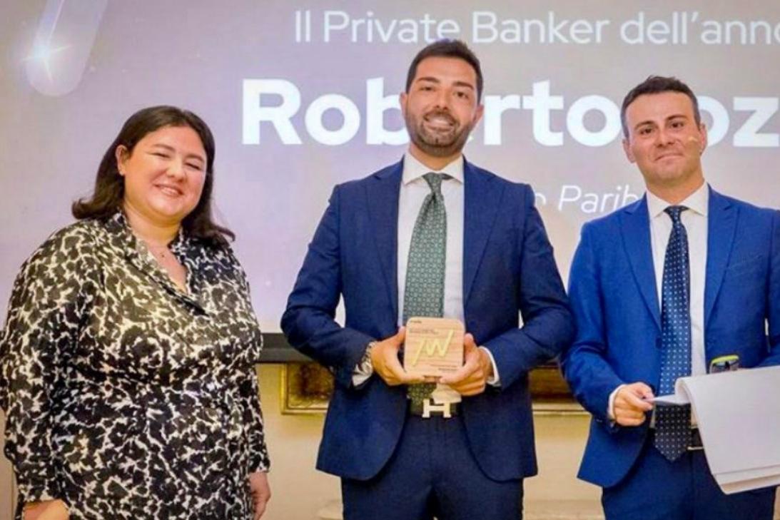 Al giovane calabrese Roberto Iozzi assegnato il prestigioso Private Banker