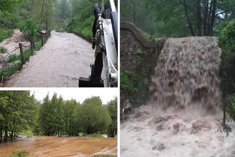Maltempo nel Cosentino, esondato il fiume a Sant’Agata d’Esaro. Il ...