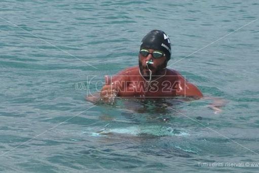 Il legame tra il milanese campione di apnea e Soverato: «I miei record ...