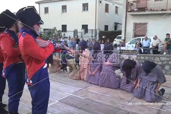 Rovito, corteo storico ricordando i Fratelli Bandiera