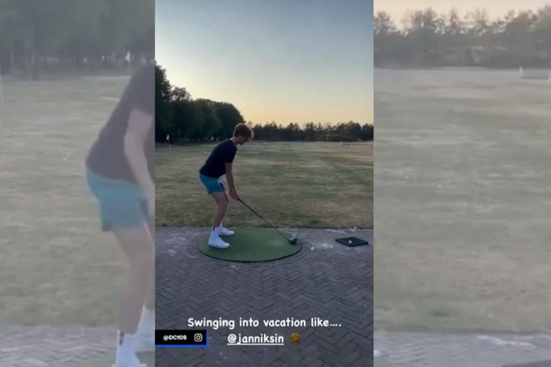 In vacanza Sinner si cimenta con il golf ma con scarsi risultati. E il ...
