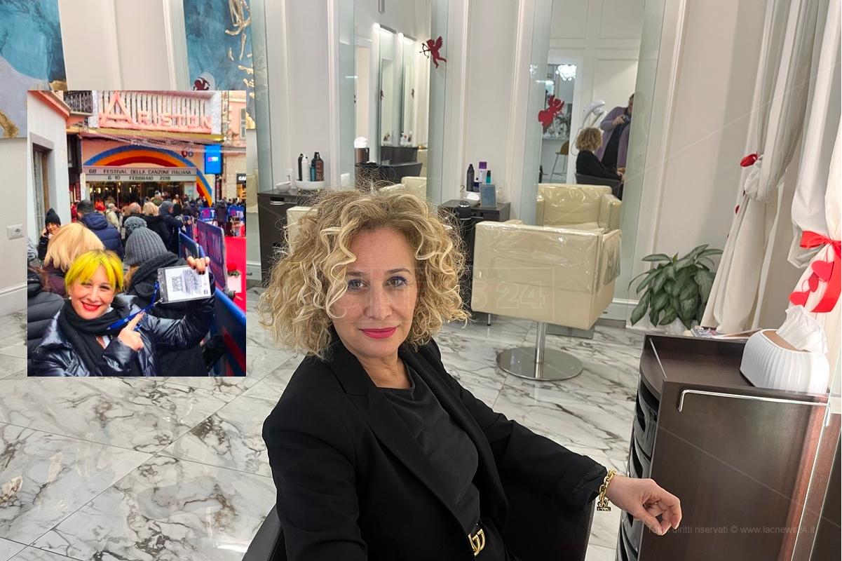 Da Reggio a Sanremo, l’hair stylist Anna Foti che a 16 anni pettinò ...