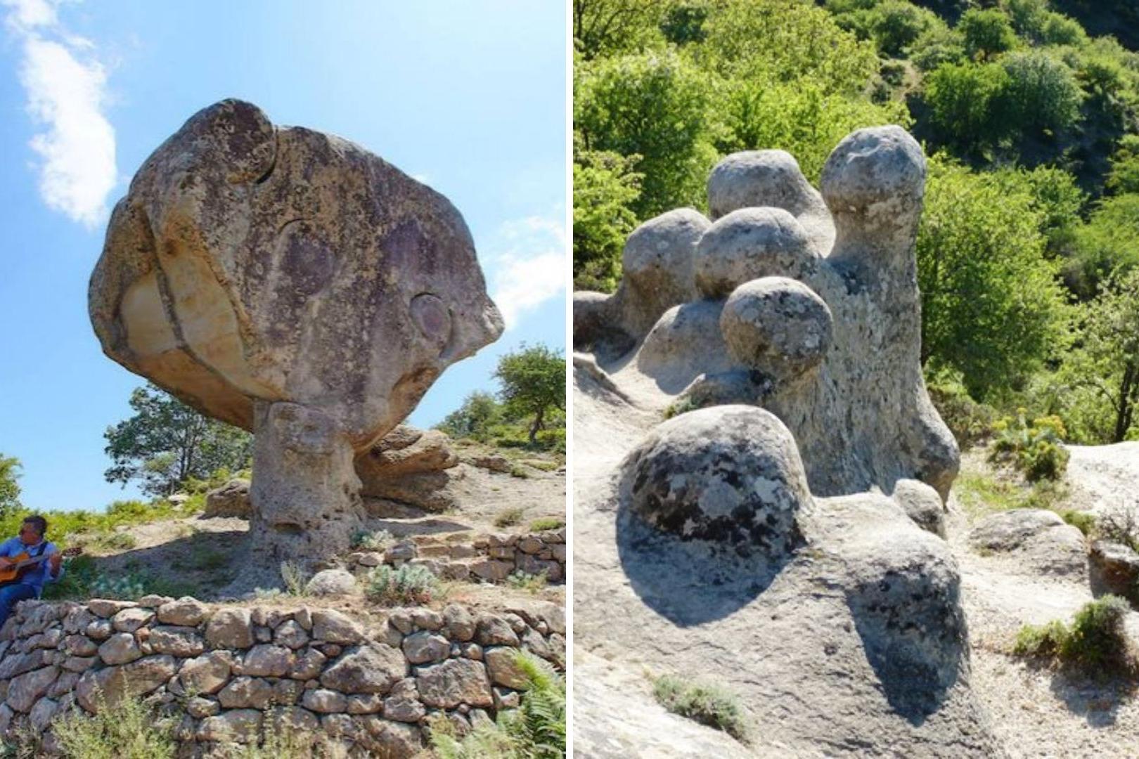 Pietra Cappa, le rocce di San Pietro e la rocca del drago: viaggio ...