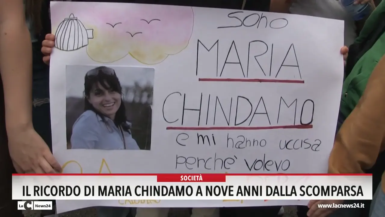 Il ricordo di Maria Chindamo a nove anni dalla scomparsa