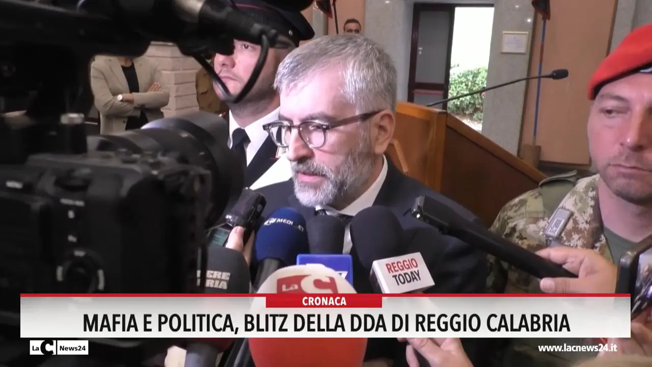 Mafia e politica, blitz della dda di Reggio Calabria