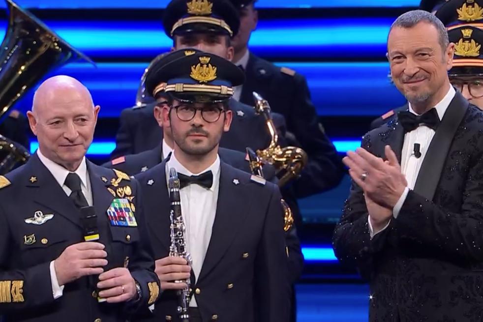 Il clarinetto vibonese Francesco Bertuccio al Festival di Sanremo