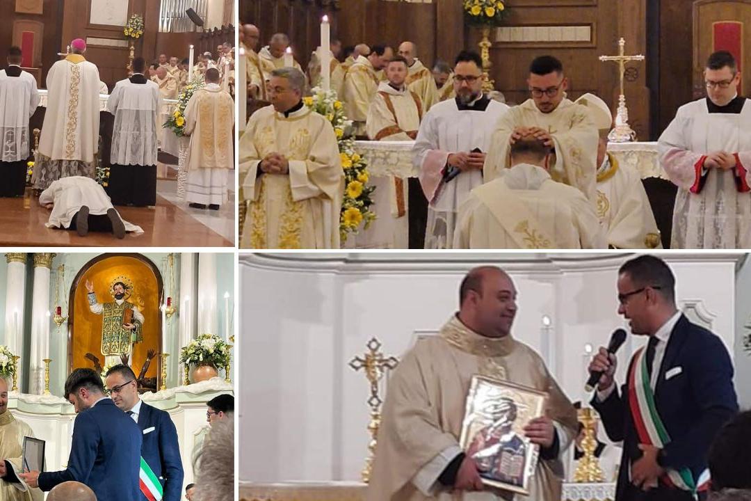 La comunità di Favelloni in festa: il giovane Francesco Colaci diventa ...