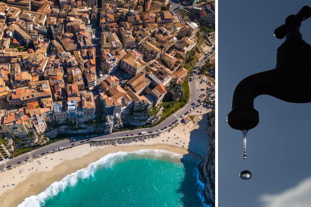 Carenza idrica a Tropea: il Comune limita l'utilizzo dell'acqua ...