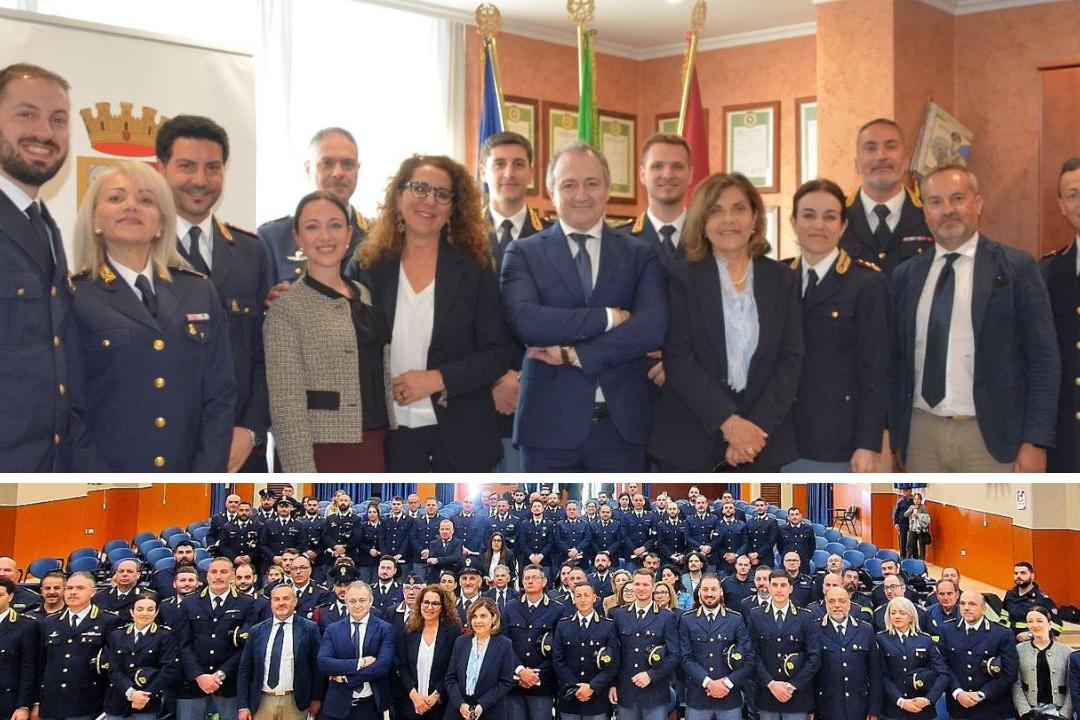 Vibo, la Questura premia i migliori agenti e saluta chi va in pensione ...