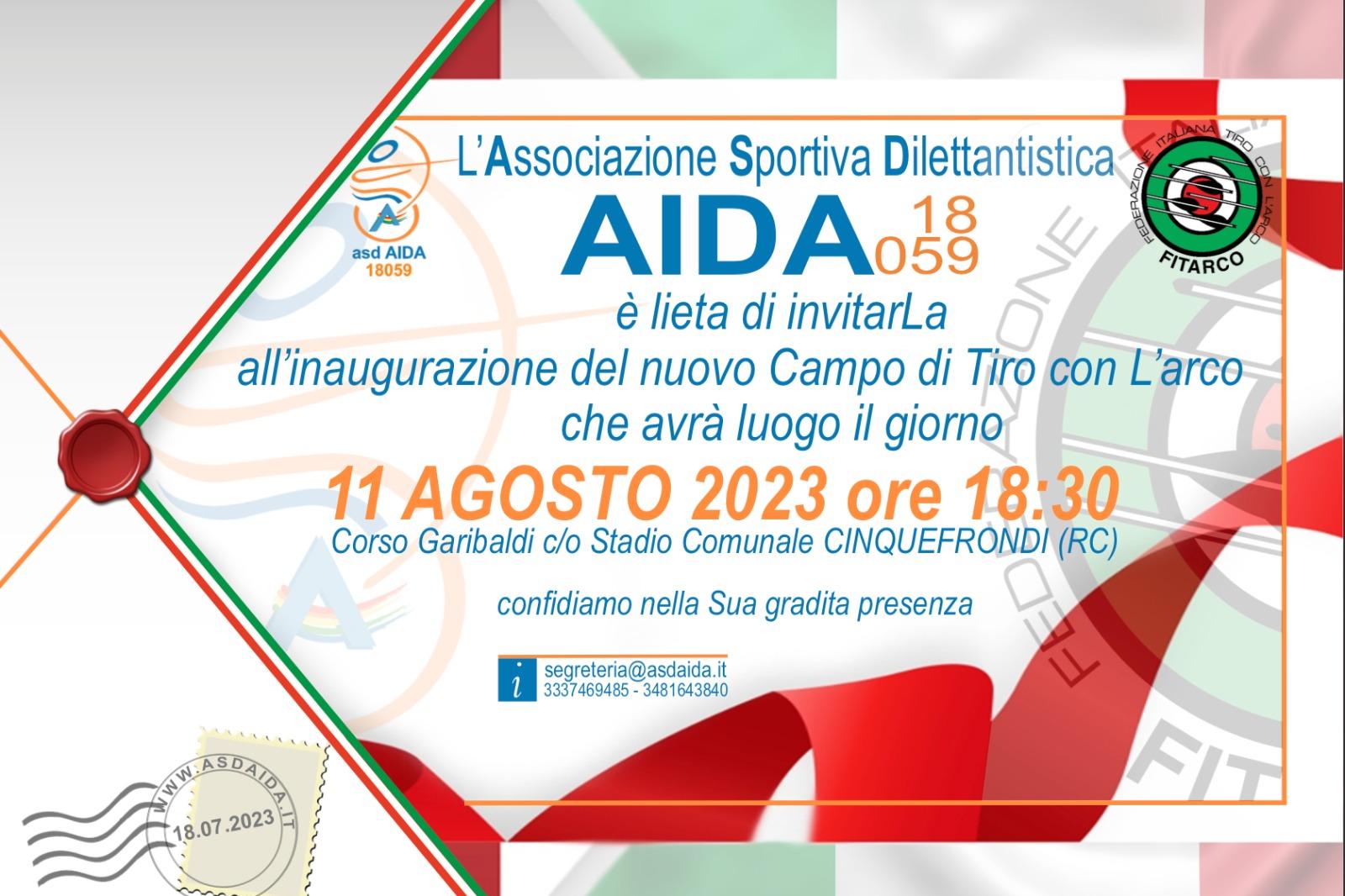 Cinquefrondi, presentazione del nuovo impianto arcieristico della Asd Aida