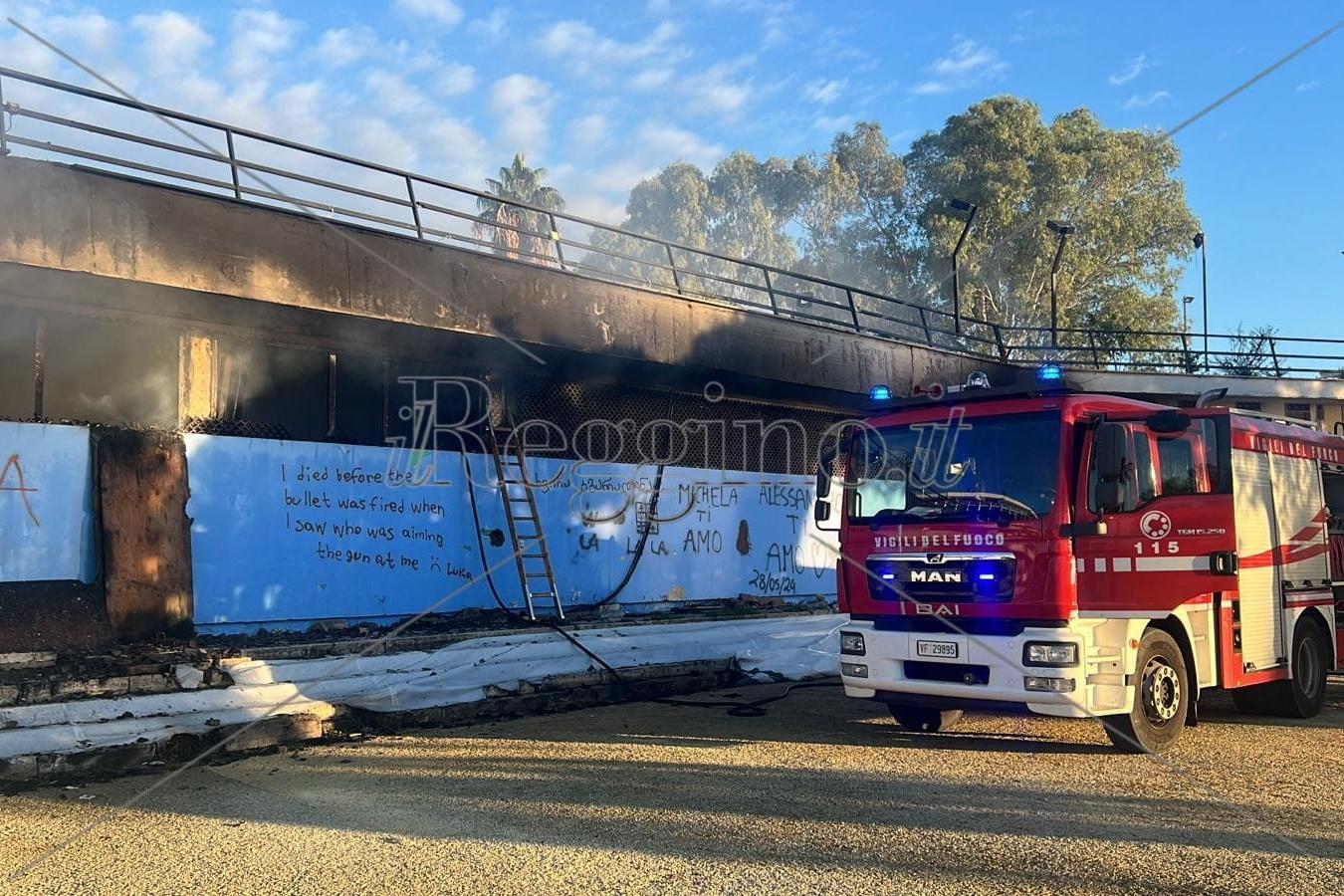 Incendio al Lido comunale, l'Assessore Romeo: «Dai primi accertamenti l ...