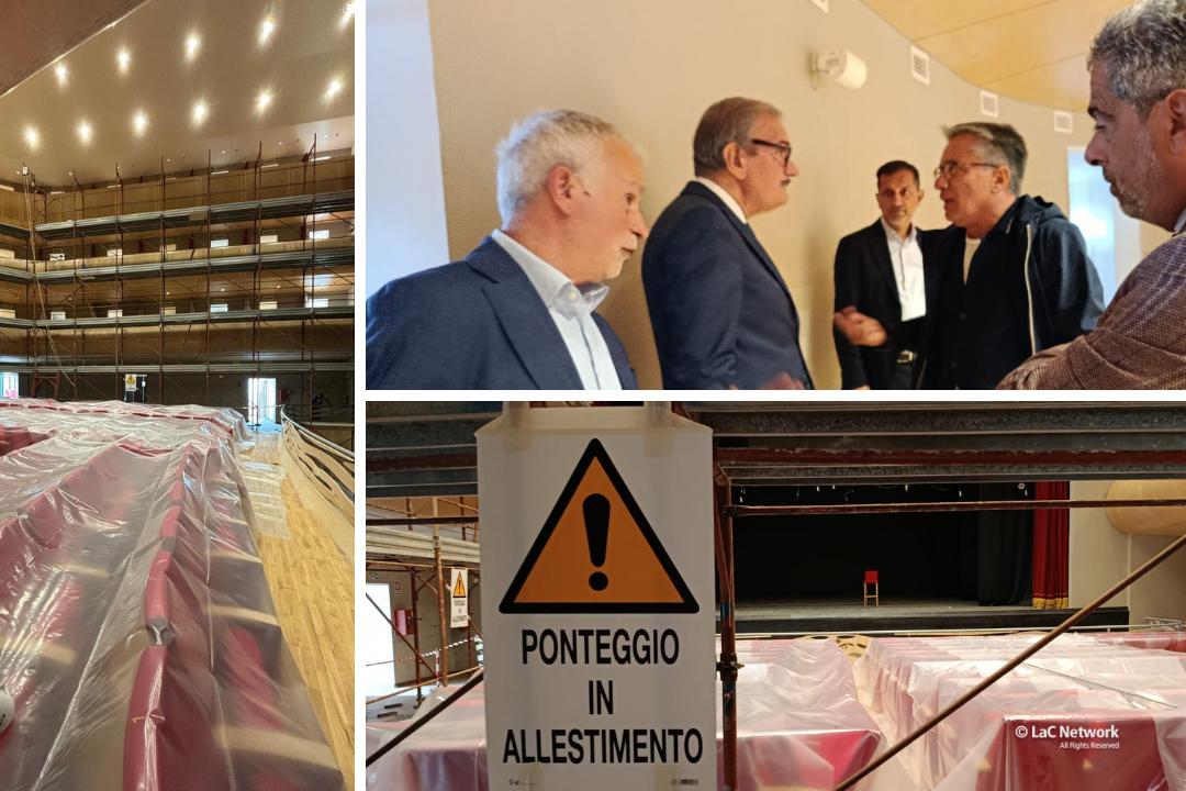Teatro comunale di Vibo verso l’apertura, Romeo: «La vernice ignifuga ...