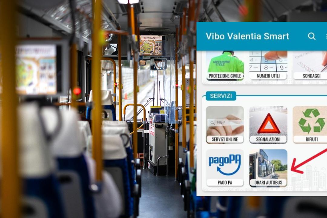 Vibo smart: nell'app del Comune gli orari degli autobus