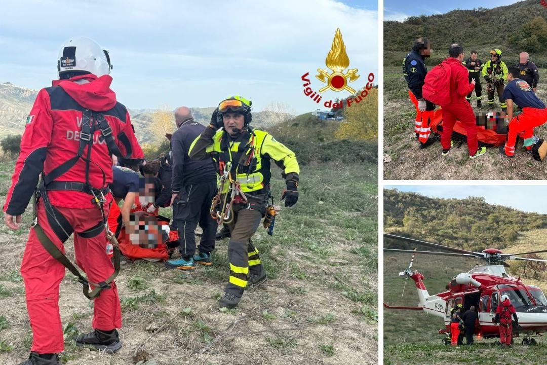 Tragedia a Pallagorio, trattore e quattro uomini in un burrone di cento ...