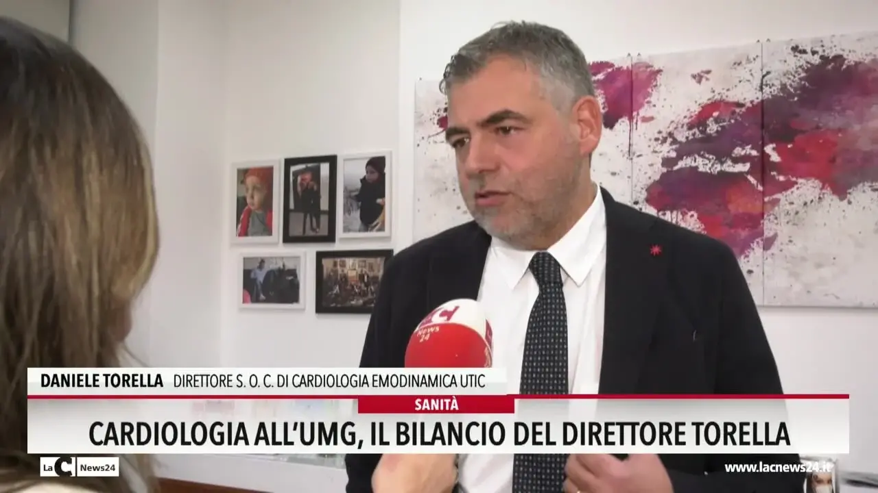Cardiologia all'Umg, il bilancio del direttore Torella
