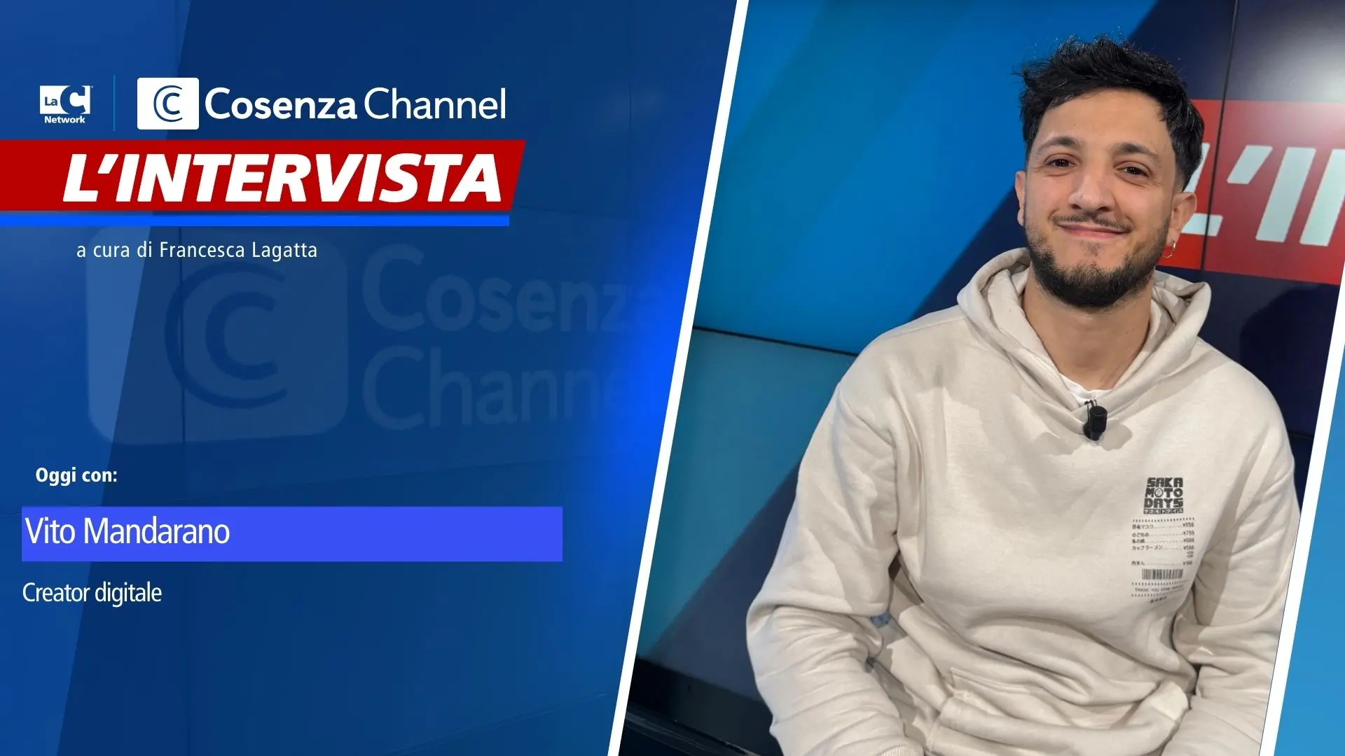 Vito Mandarano, dai social calababresi al sogno della televisione nazionale